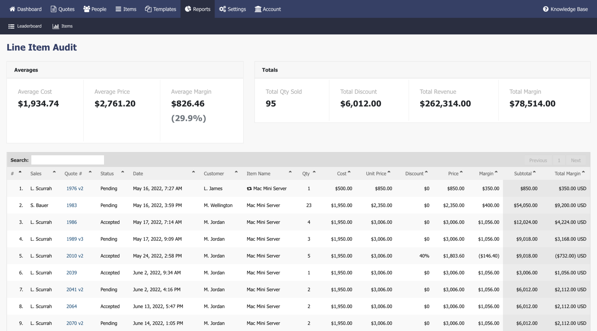 Quoter Pricing Plans | Quoter Software